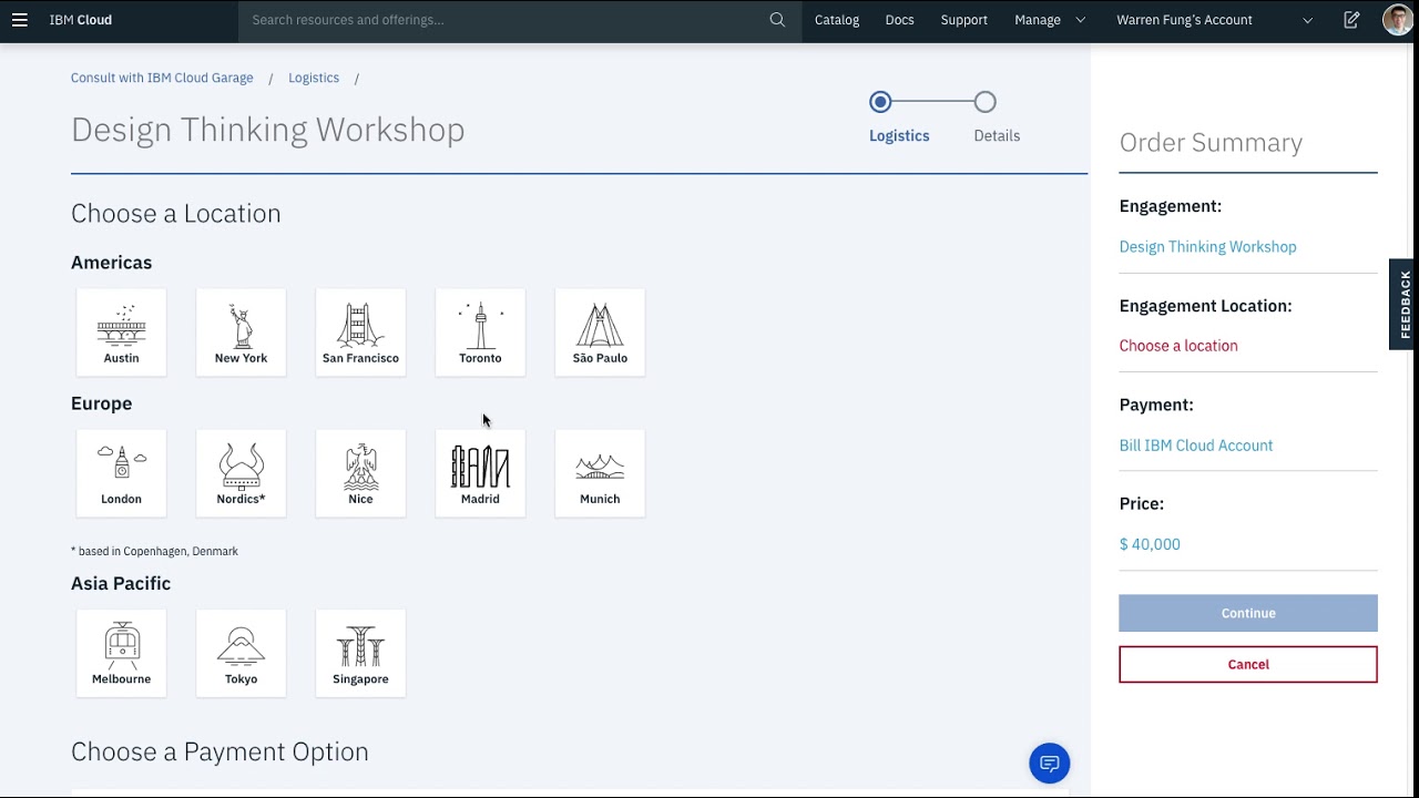 Consult with IBM Cloud Garage - Demo - YouTube