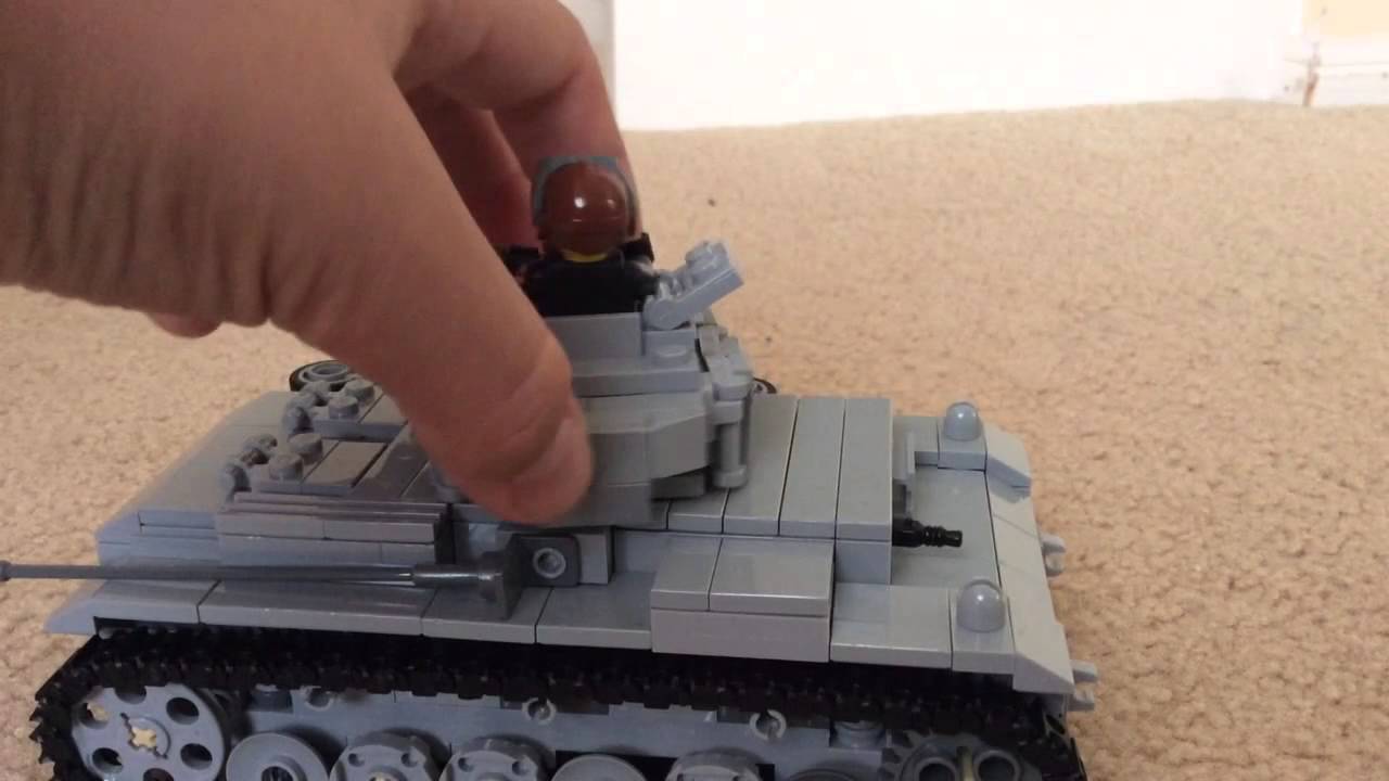 Lego ww2 Panzer 3 Ausf H - YouTube