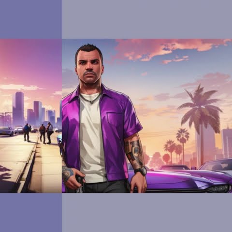Official Grand Theft Auto VI Artwork is Coming 2025 - YouTube