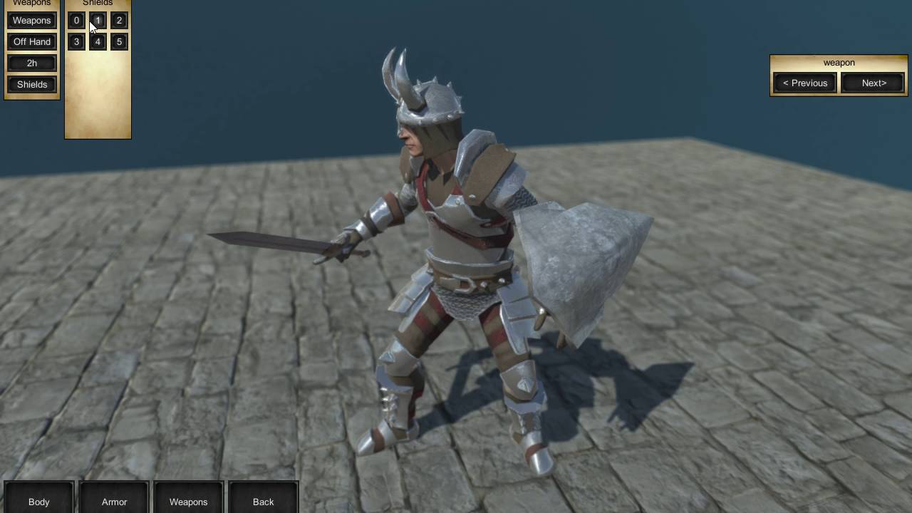 Character Creation System Ubrin v5.80 Unity3D - YouTube