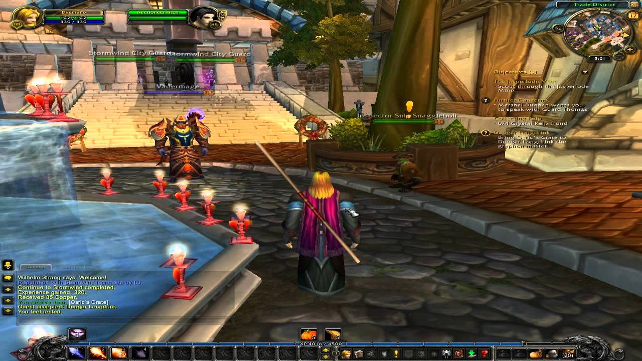 World of Warcraft Trial Gameplay | Level 1-20 | Part 6 - YouTube