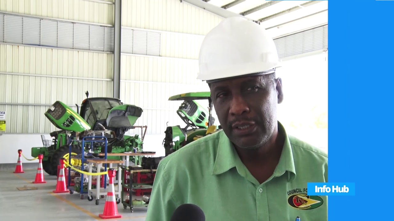 Competency-based training for Guyanese in TVET - YouTube