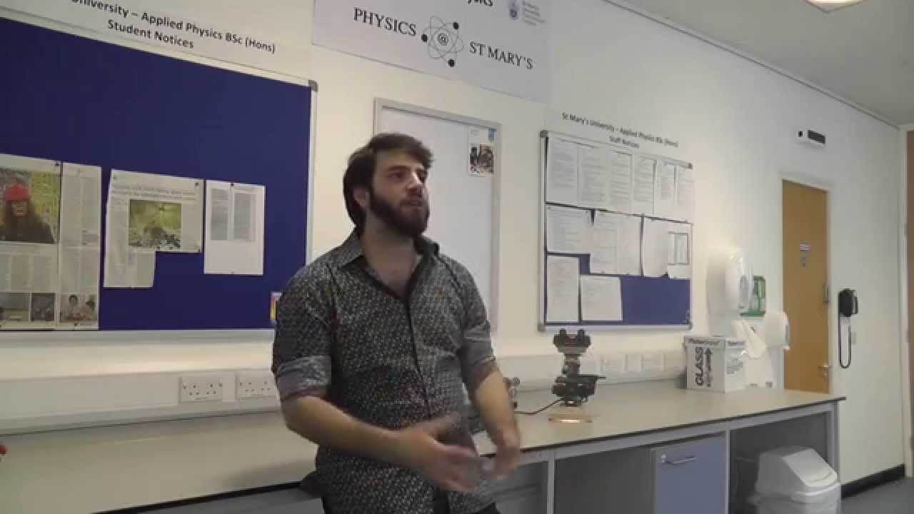 Dr Ali Mozaffari talks about Applied Physics at St Mary's - YouTube