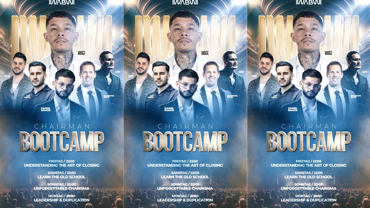 CHAIRMAN BOOTCAMP: UNDERSTANDING THE ART OF CLOSING | Brandon Boyd ...