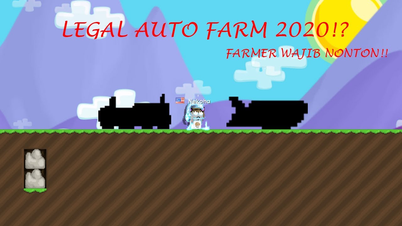 GROWTOPIA LEGAL AUTO FARM 2020!? | Growtopia Indonesia - YouTube