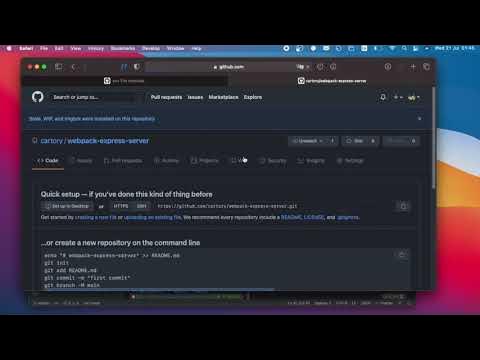 Webpack-Express-Server - YouTube