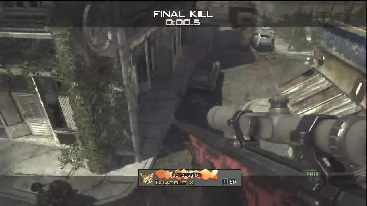 1st MW3 Killcam. ( Bunny Hop ) - YouTube