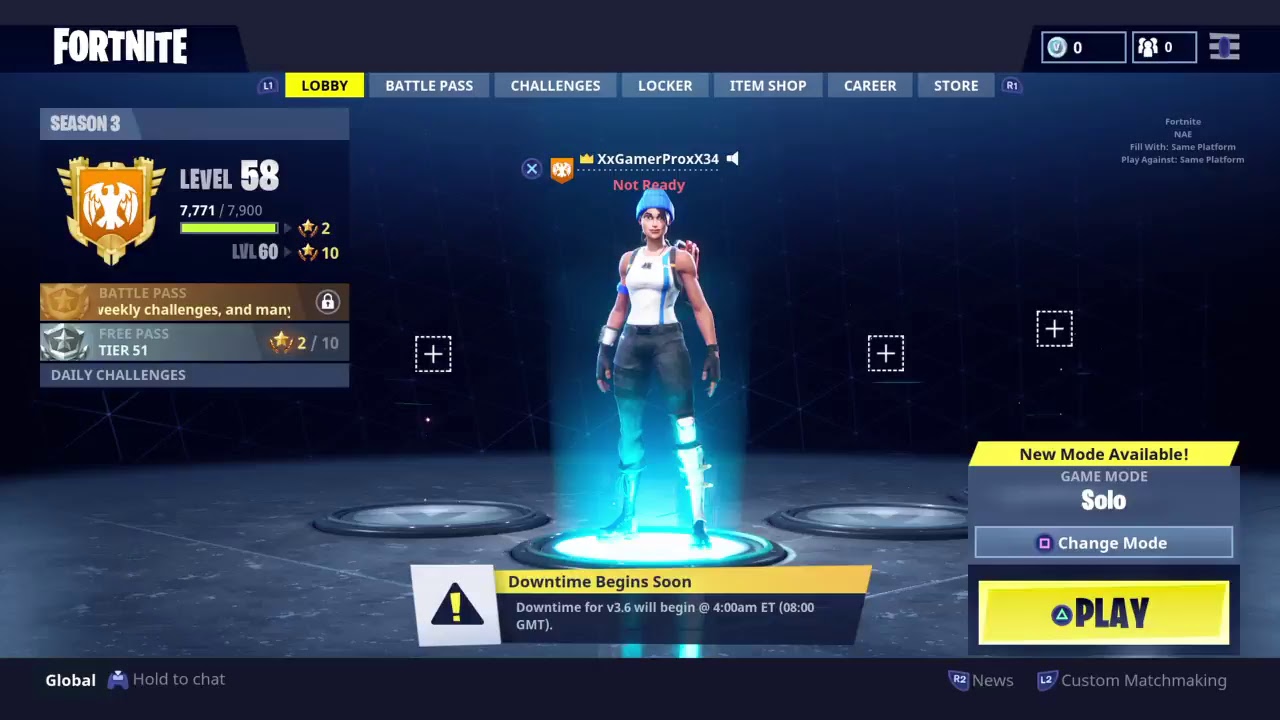 Fortnite random location on the map - YouTube