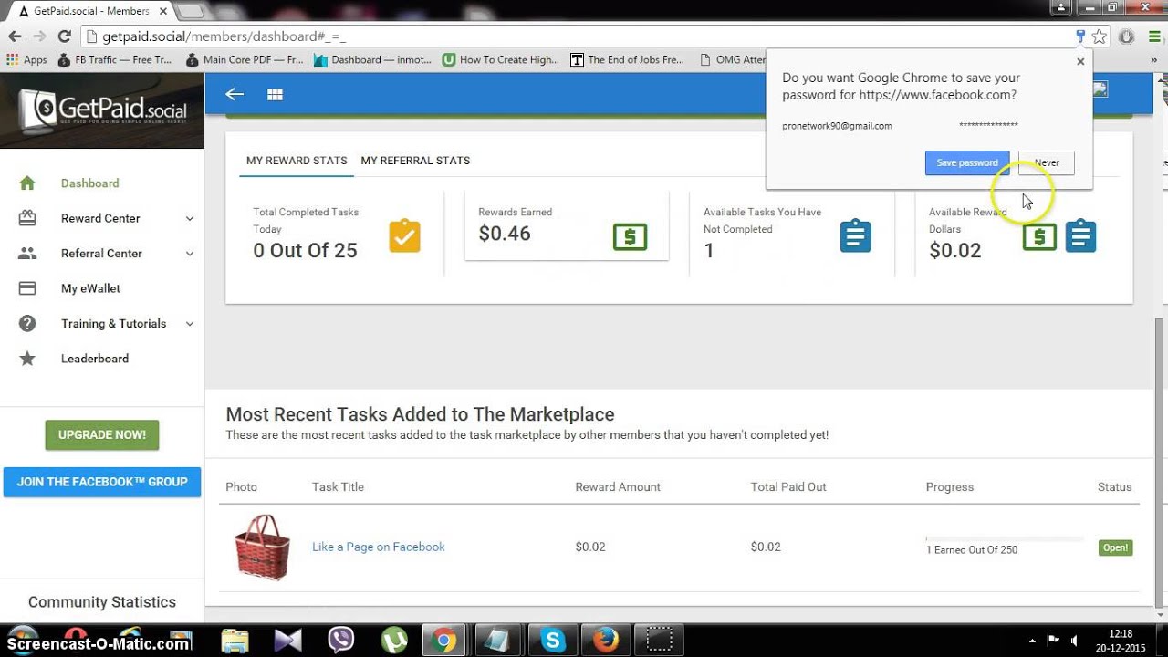GetPaid.Social Login - YouTube