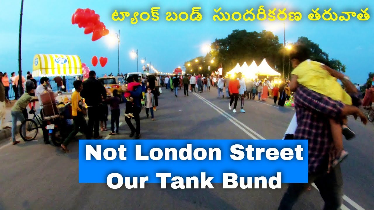 Sunday is Fun day on #Tankbund │ Hyderabad's new attraction │ Tank bund ...