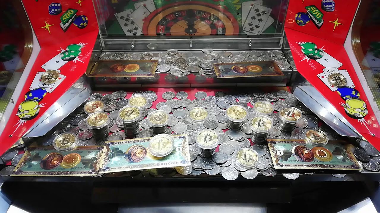 Pousse Pièces 🎪 Cascade Foraine 🎪 Coin Pusher - YouTube