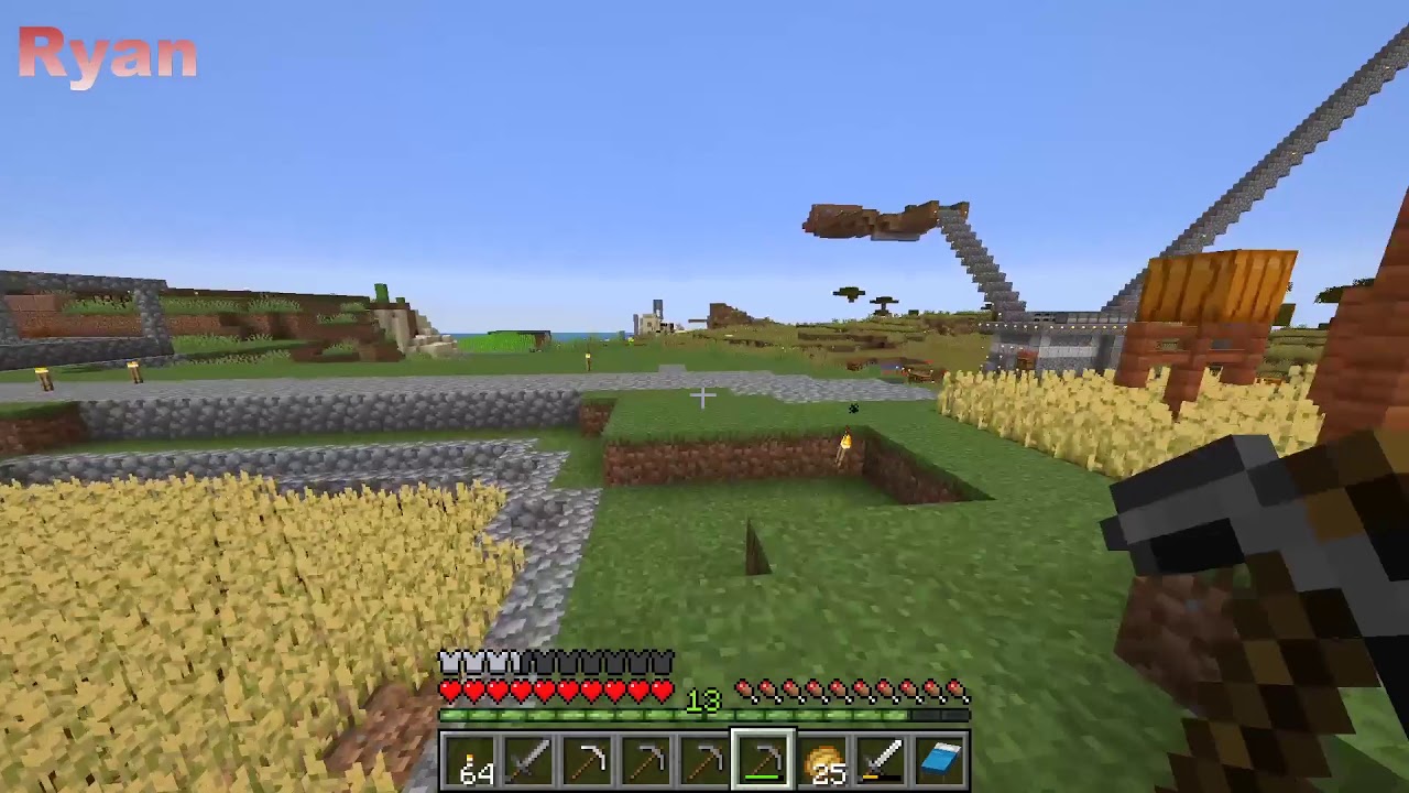 Lets Build In MineCraft Episode 1-Digging,digging And More Digging ...