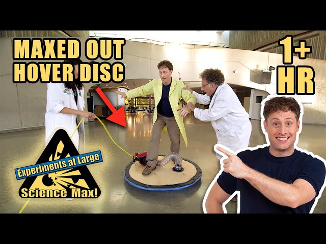 CRAZY EXPERIMENTS | Maxing Out a Hover Disc | Full Episodes | Science ...