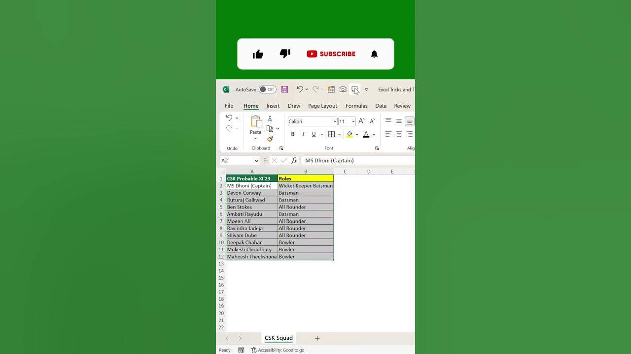 🗣 Speak Cells Tool In Excel To Convert Text To Speech Excelshorts Excelhacks Exceltricks