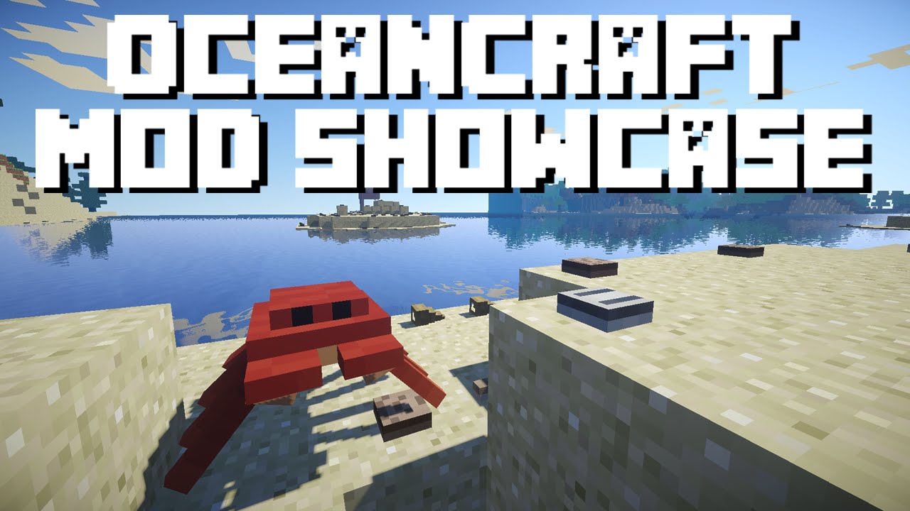 Oceancraft Mod Showcase - 1.7.2 - YouTube