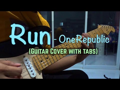 Run - OneRepublic (guitar cover and tabs) - YouTube