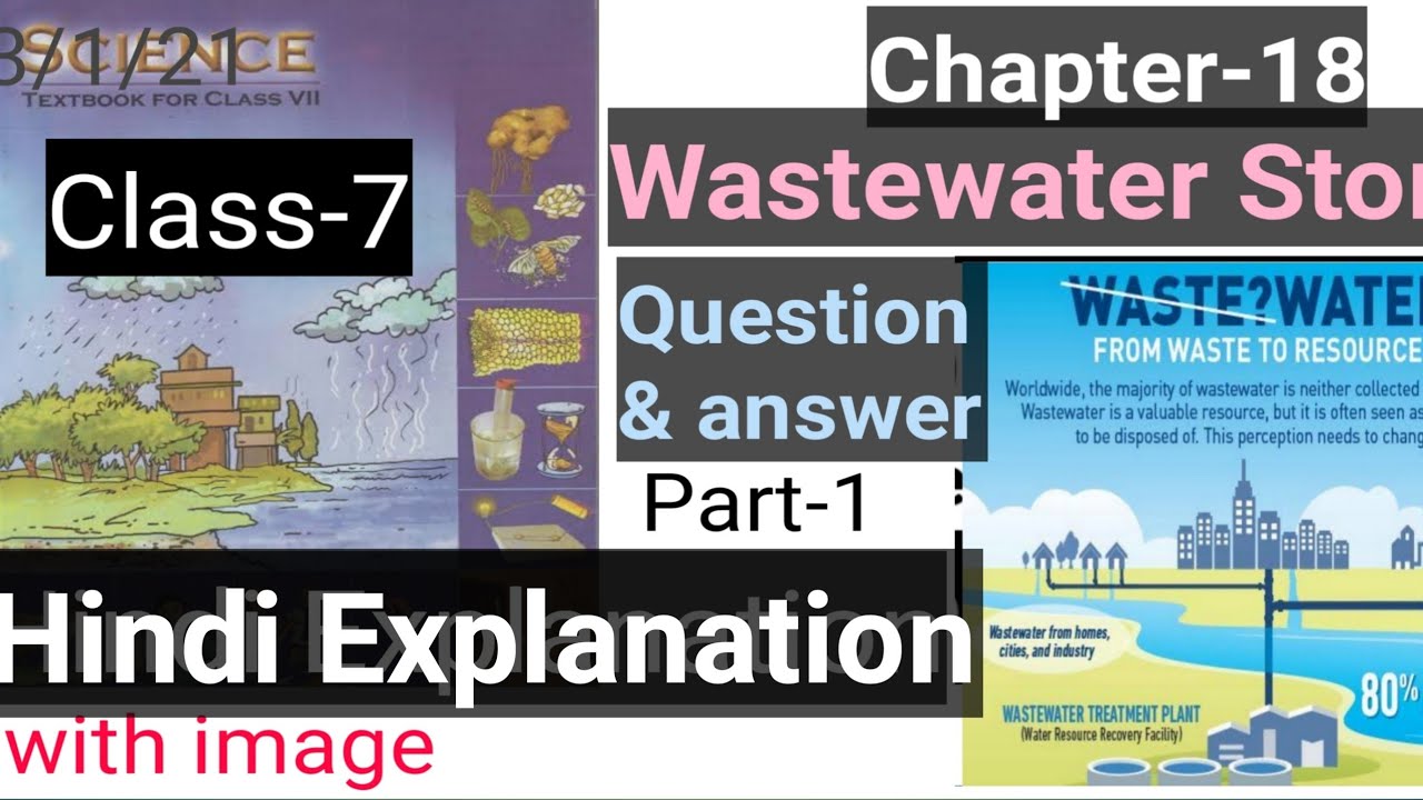 Class-7 Science//Chapter-18//Wastewater Story //questions and answers ...