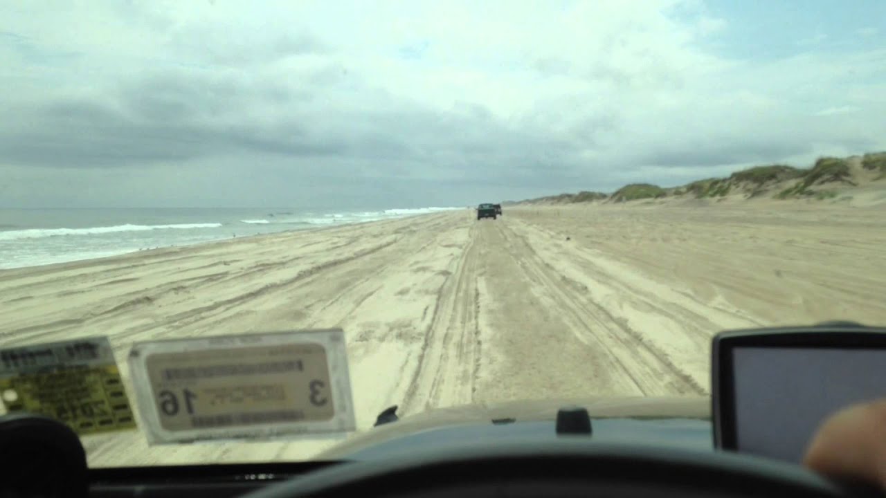 First drive on Corolla beach. - YouTube
