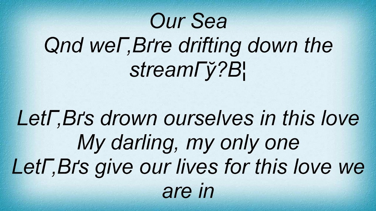 Sentenced - Drown Together Lyrics - YouTube