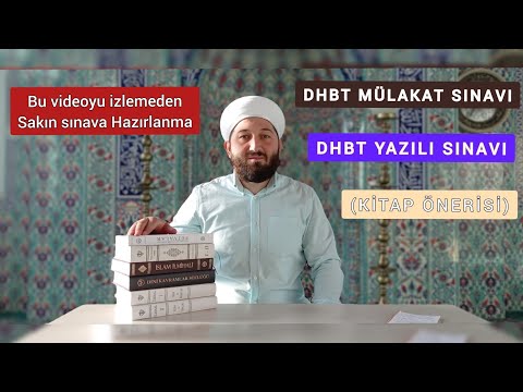 DİYANET DHBT SINAVINA HANGİ KİTAPLARLA HAZIRLANILIR( FULL+FULL KİTAP ÖNERİSİ )