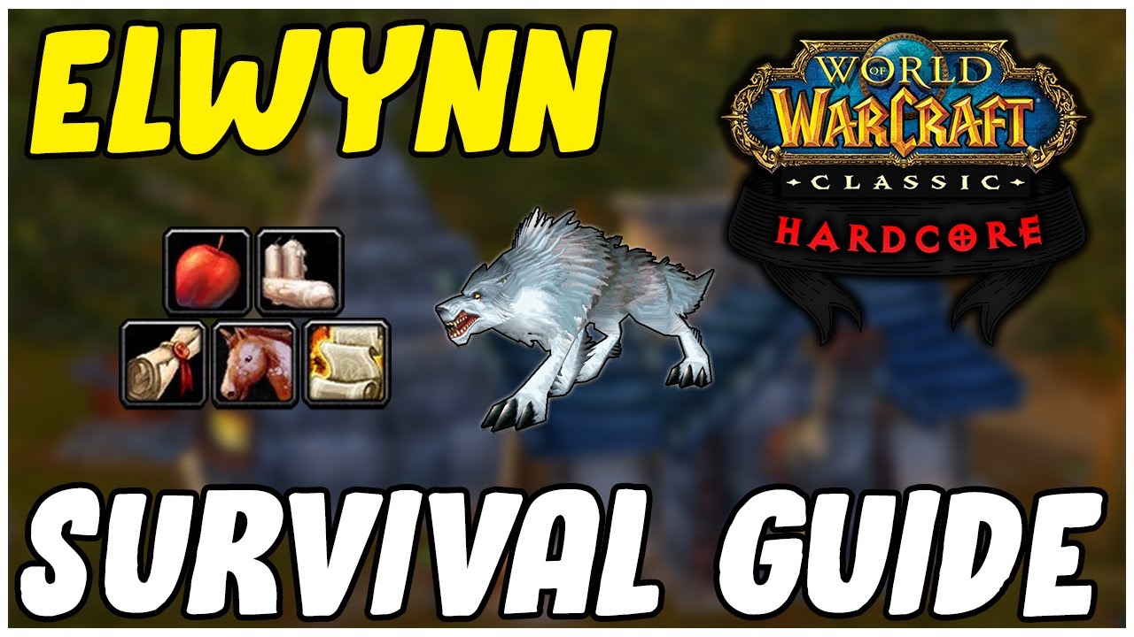 Human Starting Zone | Hardcore Survival Guide: Elwynn Forest Leveling ...