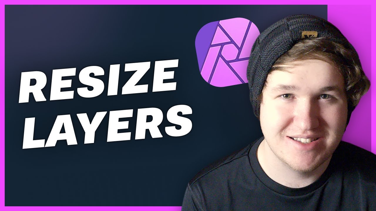 How to Resize Layer or Images in Affinity Photo (2022) - YouTube