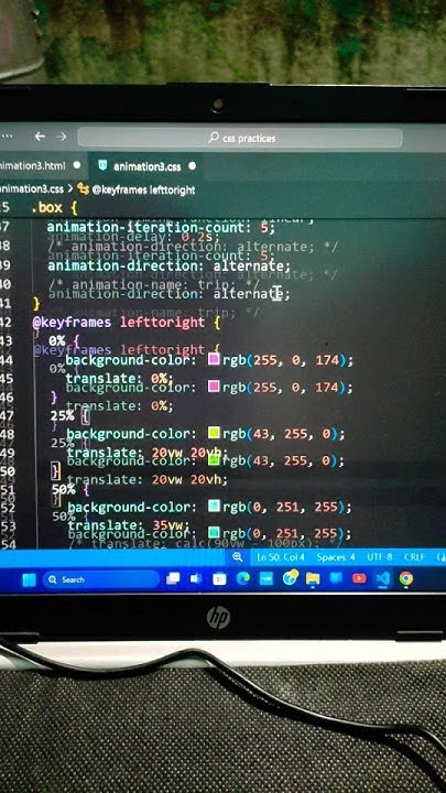 CSS animation ball moving || JavaScript || HTML #shorts #animation # ...