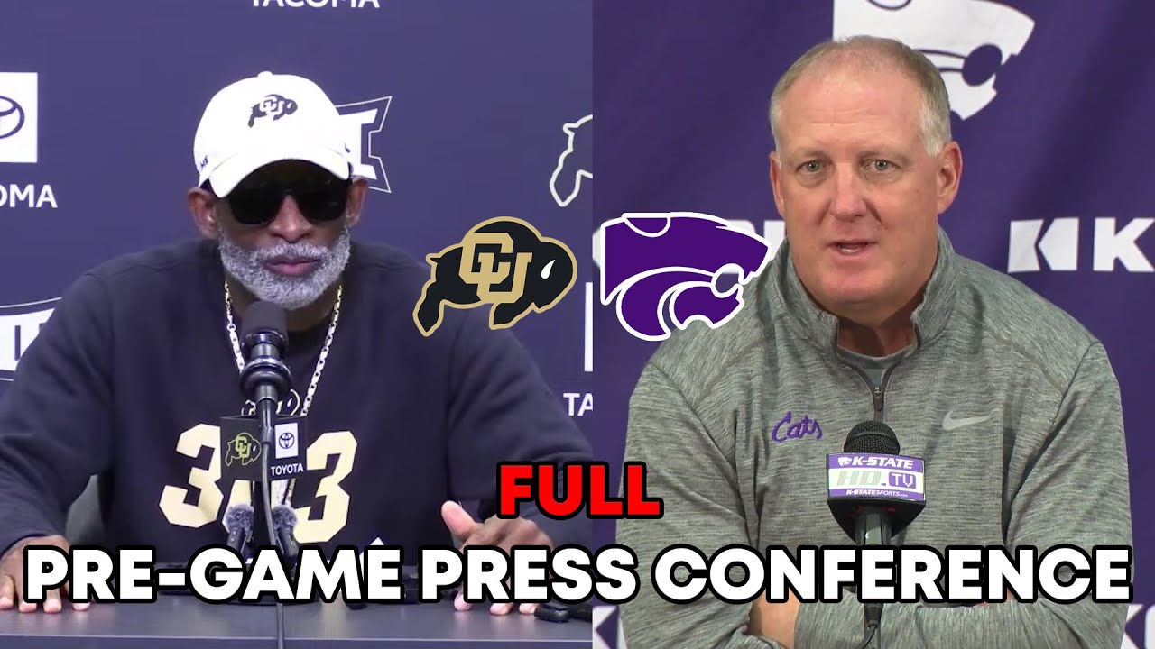 Colorado Buffaloes and Kansas State Wildcats Full Pre-Game Press ...