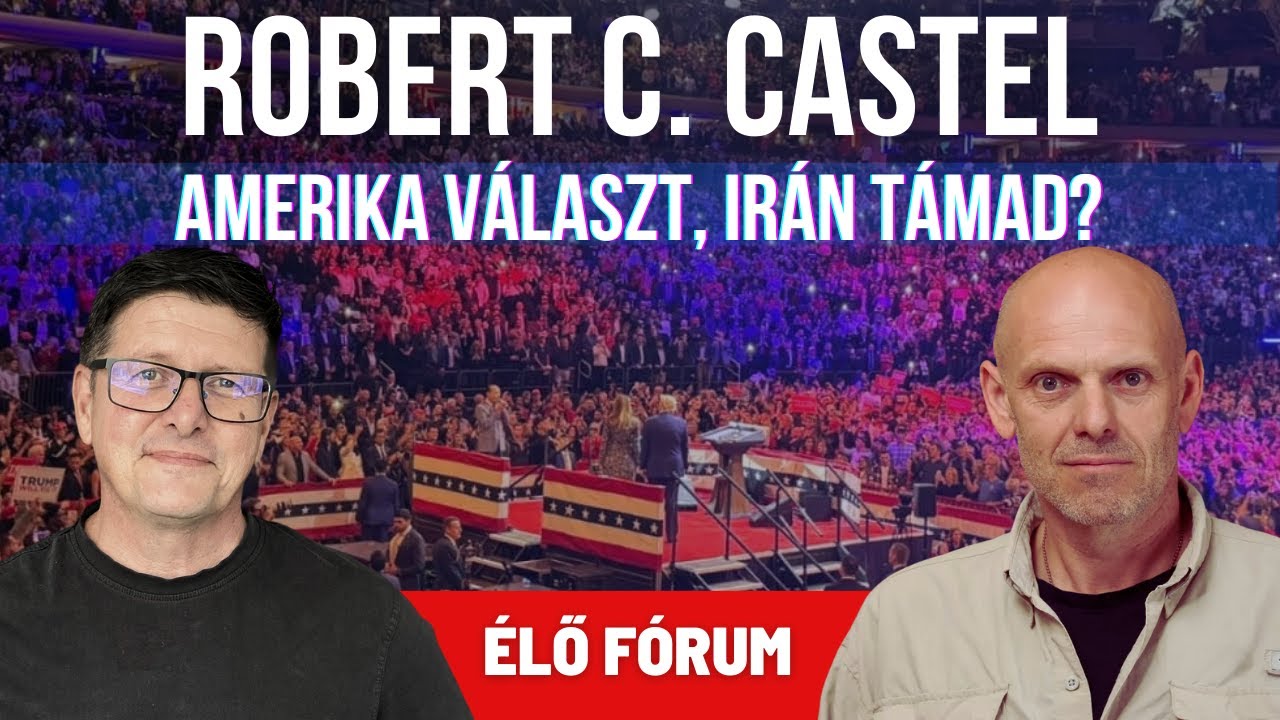 🔴 Robert C. Castel: Amerika választ, Irán támad, Putyin győz? - Élő ...