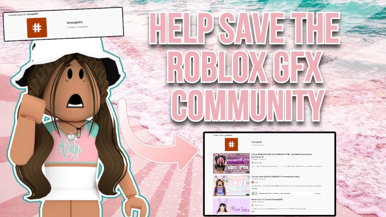 HELP SAVE THE GFX COMMUNITY #moregfxlife II tropicxlily - YouTube