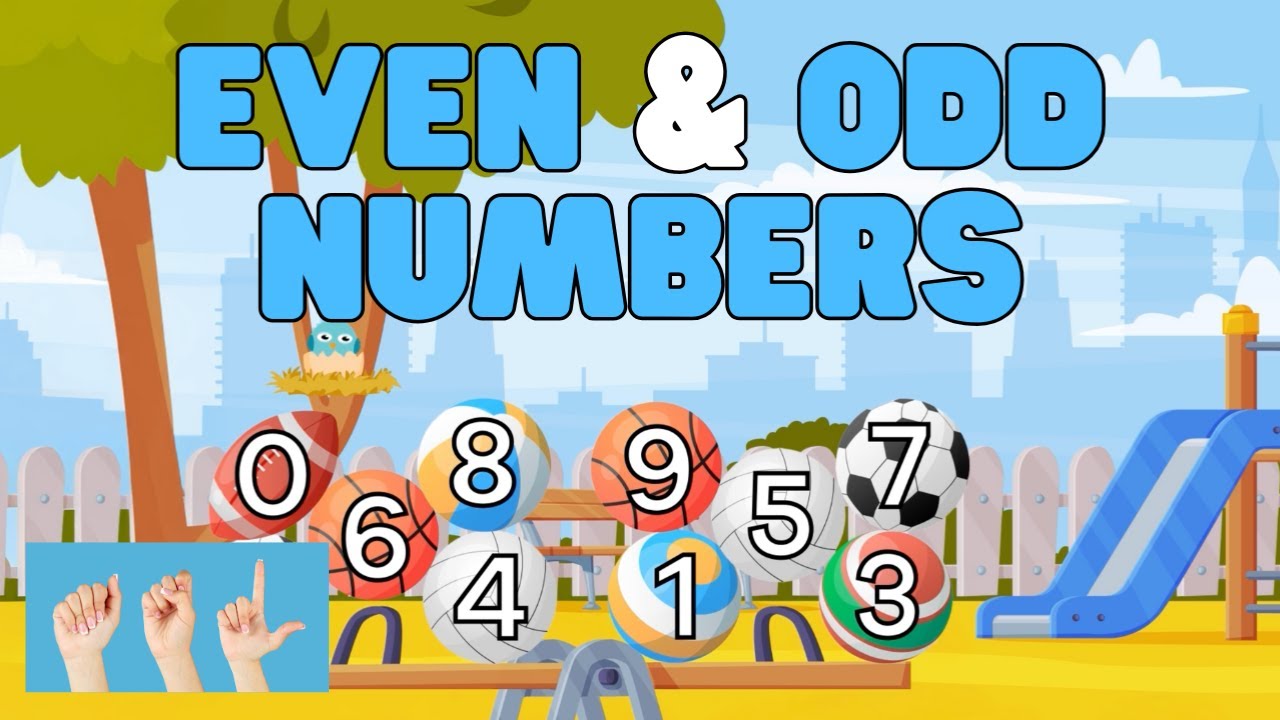 ASL Even and Odd Numbers - YouTube