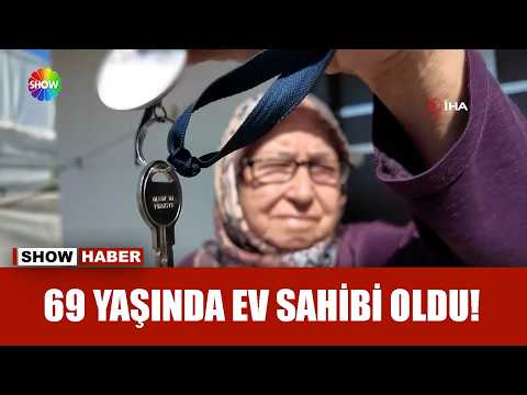Muhtar ve hayırseverler ev yaptı!