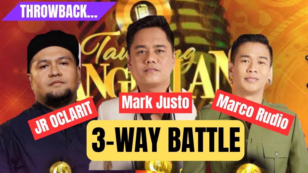 THROWBACK | The Iconic 3-Way Battle | JR Oclarit - Mark Justo - Marco ...
