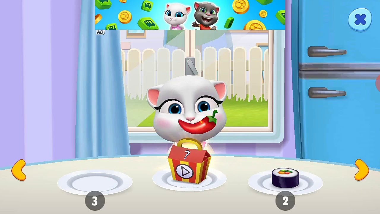 Mi Talking Tom parte 1 Gameplay Walkthrough - YouTube