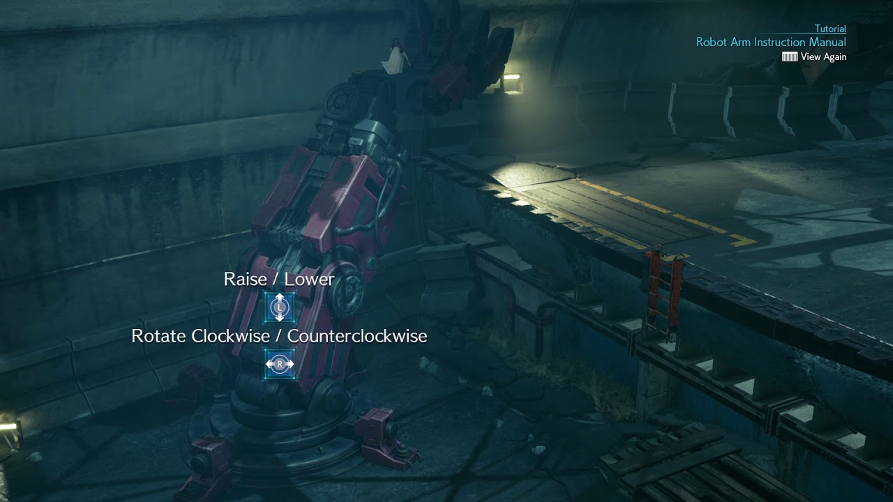 FINAL FANTASY VII REMAKE - Robotic Arm Malfunction 2 - YouTube