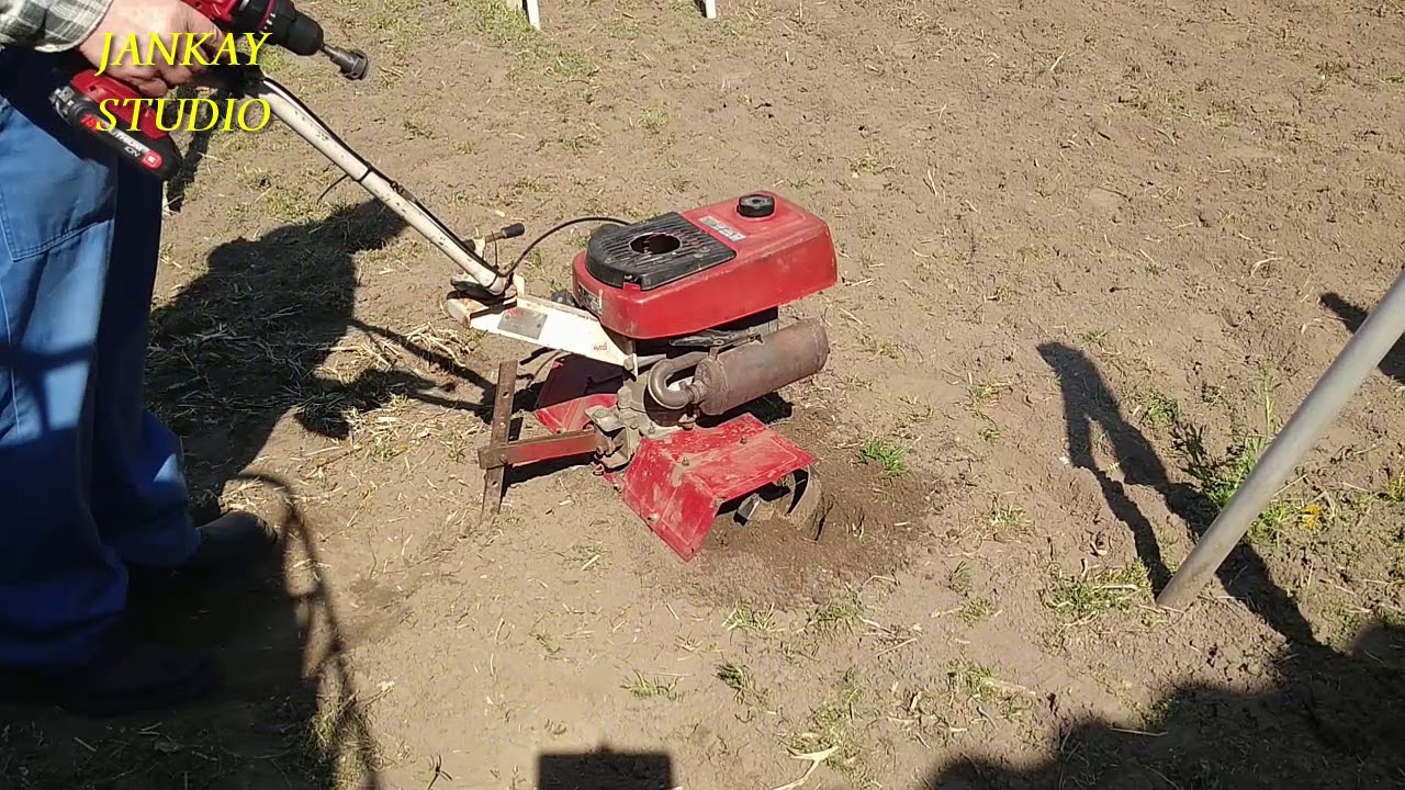 Robi 55 rotációs kapa indítása Jankay studio csináld magad! - YouTube