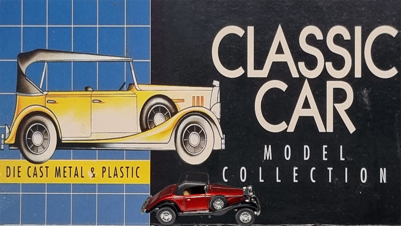 CLASSIC CAR MODEL COLLECTION 1931Classic coupe - YouTube