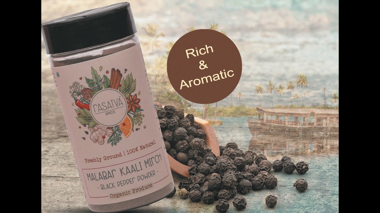 Malabar Kaali Mirch (Black Pepper Powder) by Rasatva - YouTube