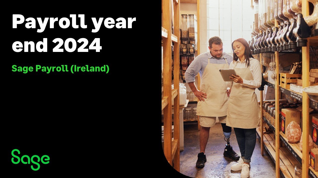 Sage Payroll (Ireland) - Payroll year end 2024 - YouTube