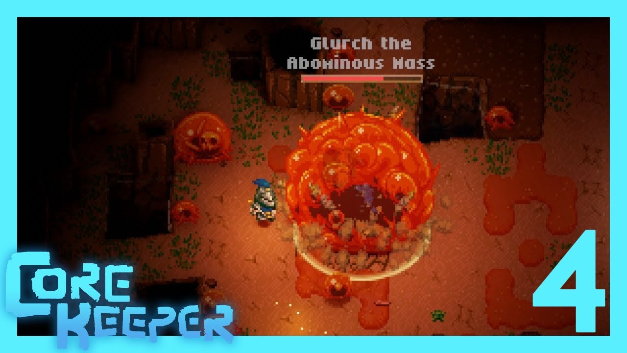 My First Boss Fight - Part 4 (Core Keeper) - YouTube