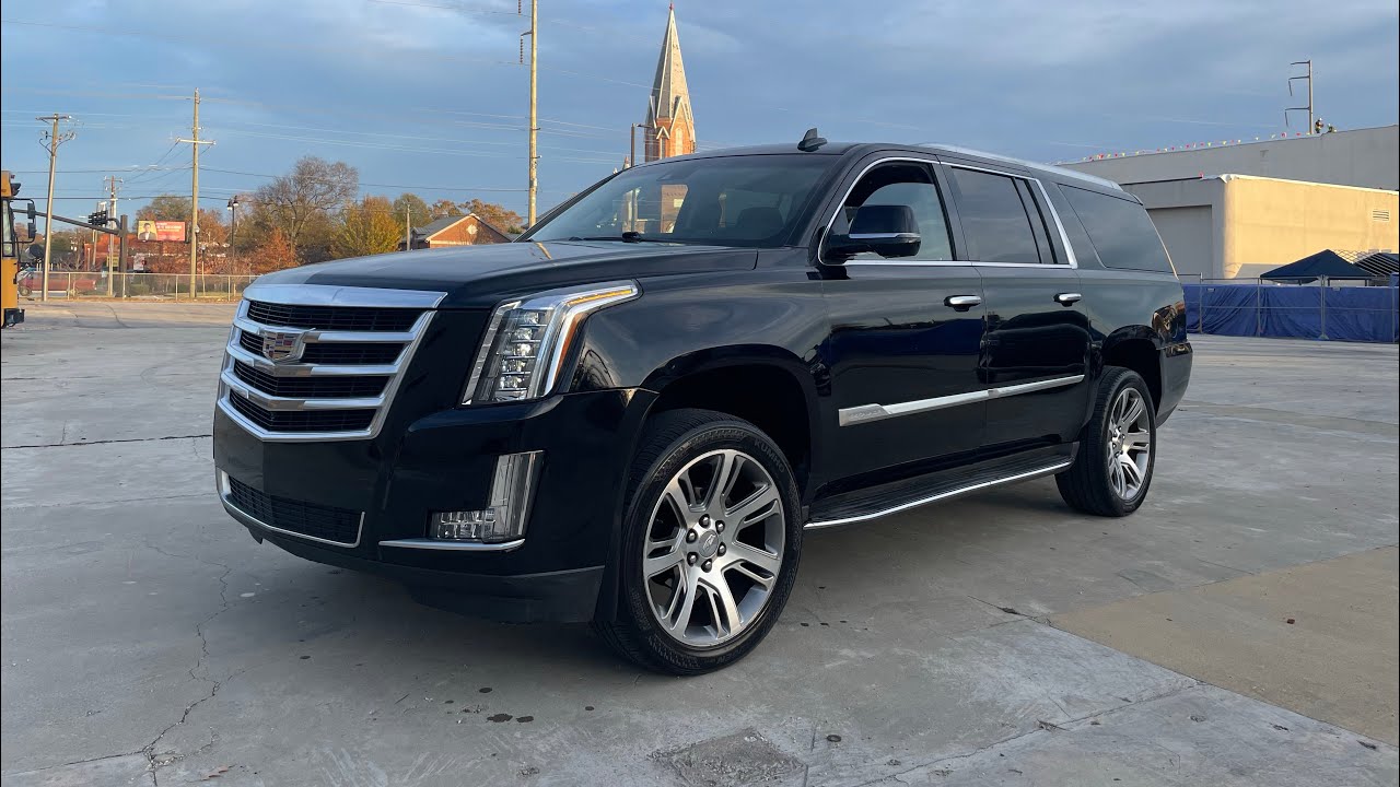 289k mile 2016 Escalade ESV, Red White and Used! - YouTube