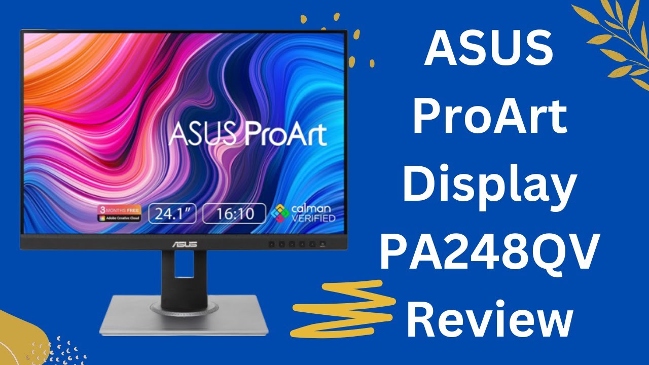 ASUS ProArt Display PA248QV: Precision in Every Pixel - Review - YouTube