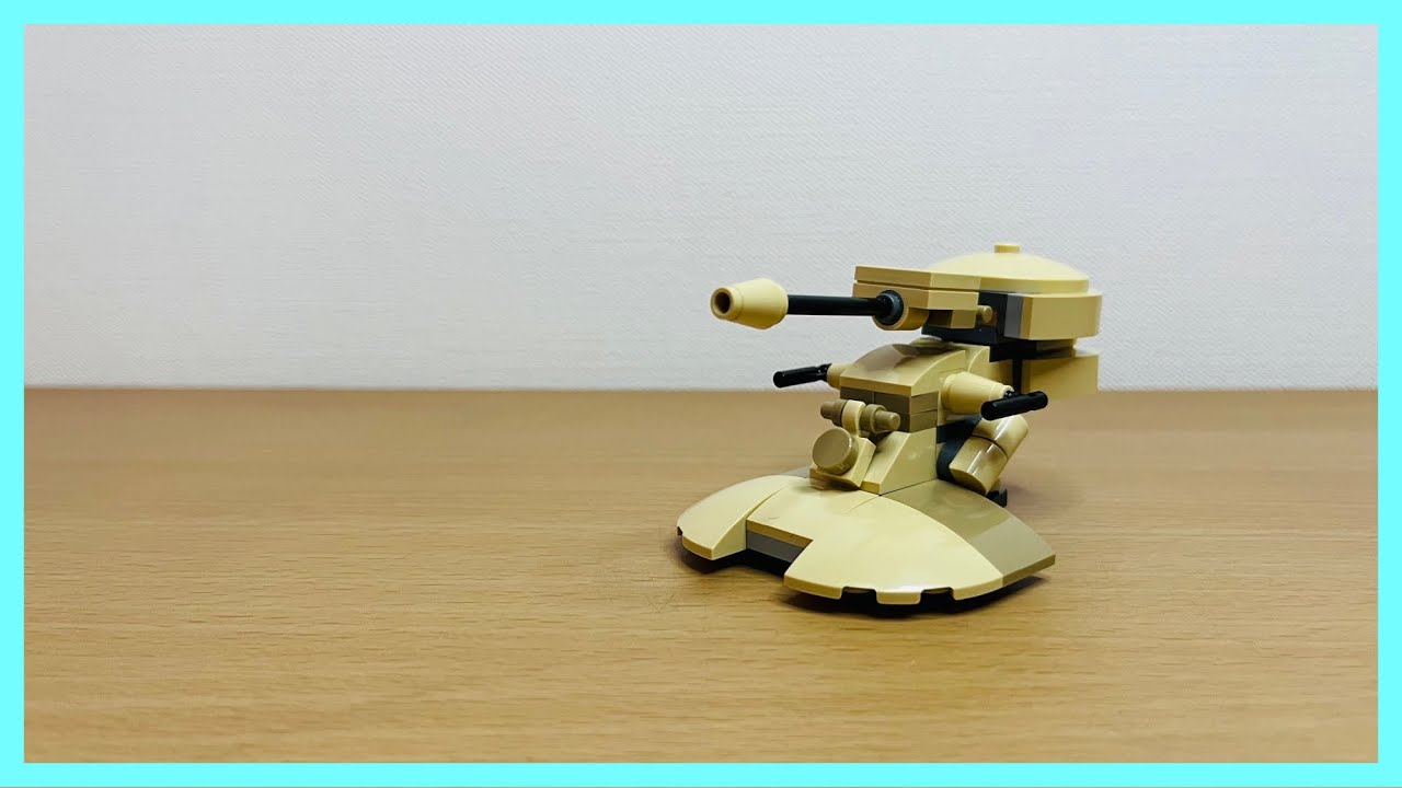 【LEGO STAR WARS】30680 AAT (Polybag)【Speed Build】 - YouTube