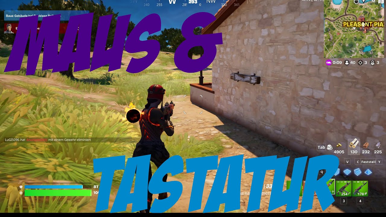 Maus And Tastatur Challenge In Fortnite Battle Royale👌😁 Youtube