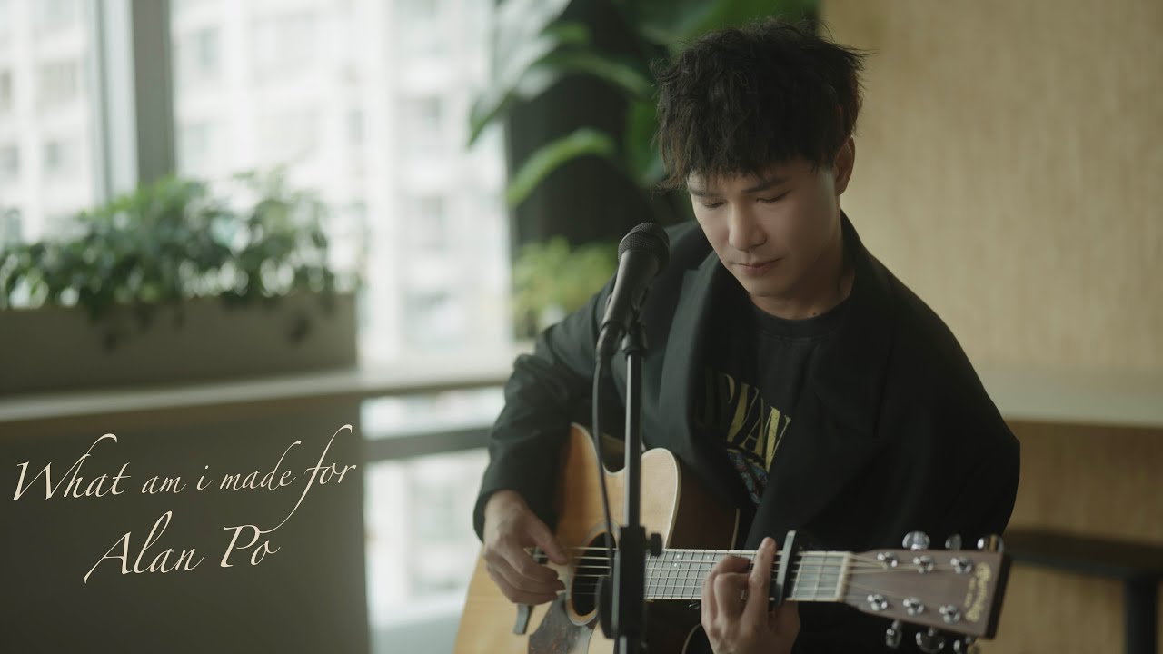 Alan Po 布志綸 - What was I made for? (Live acoustic Billie Eilish cover ...
