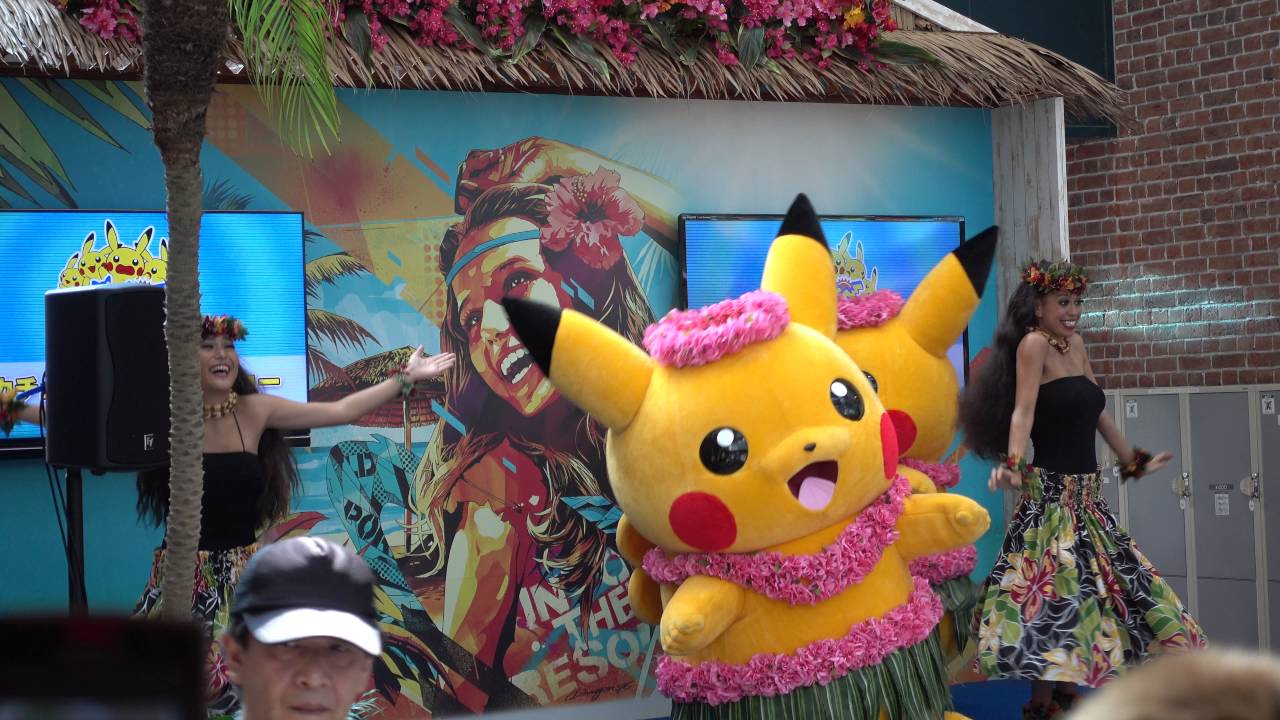 Pikachu Outbreak! 2016 Hawaii Dance - YouTube