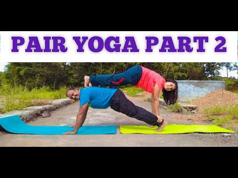 PAIR YOGA part 2🔥 ll SLIMYOGA