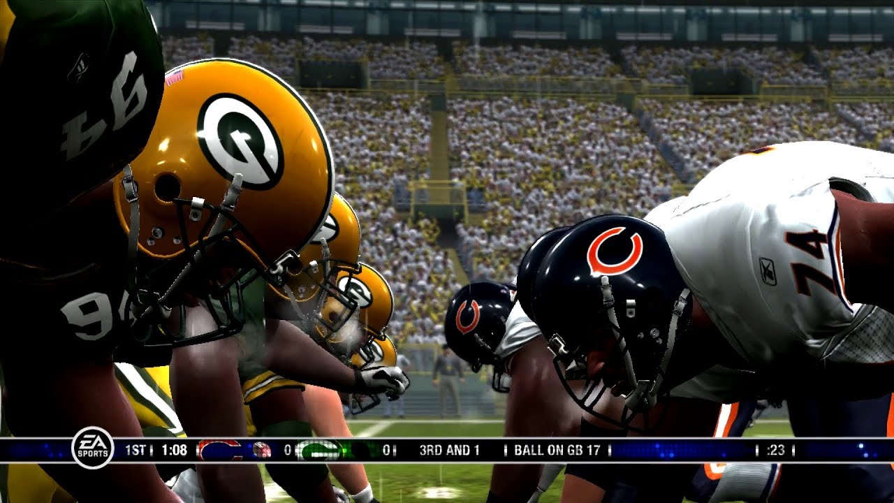 Madden 07 Xbox 360 Franchise Bears Packers Week 1 - YouTube