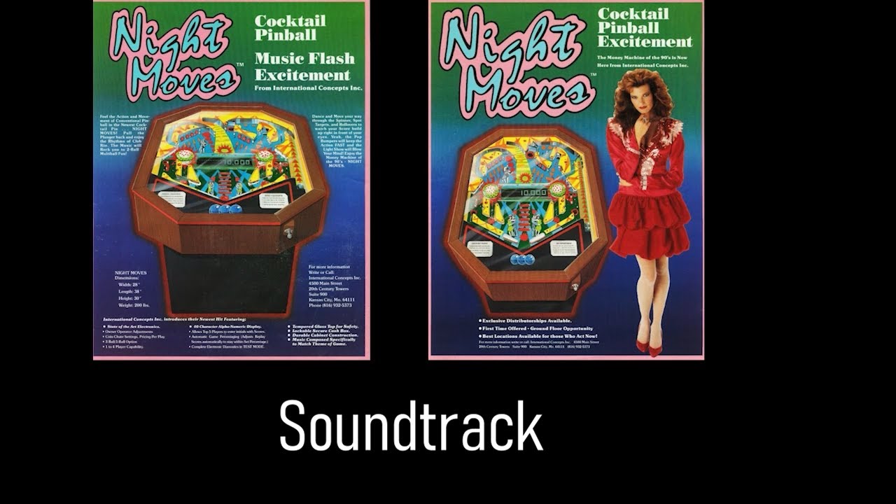 Night Moves Pinball Soundtrack (International Concepts/Premier ...