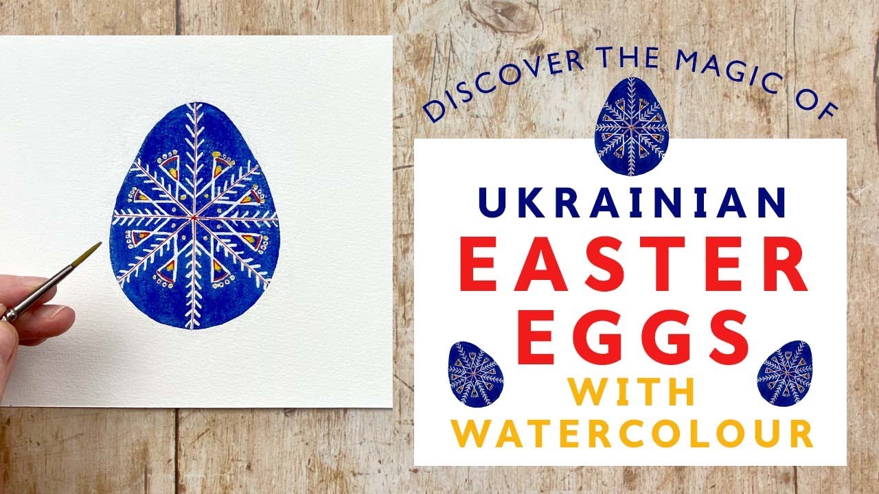 Discover the Magic of Pysanky - Ukrainian Easter Eggs with Watercolour ...